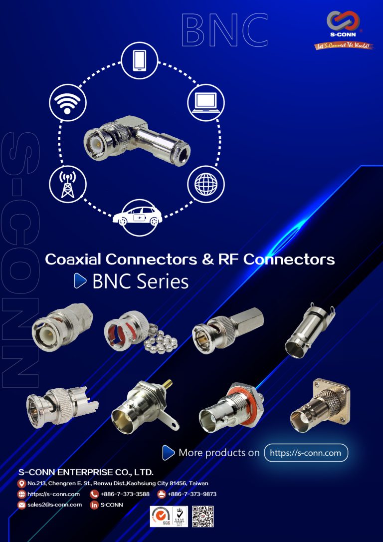 Coaxial Connectors & RF Connectors BNC Series - S-Conn Enterprise Co., Ltd.